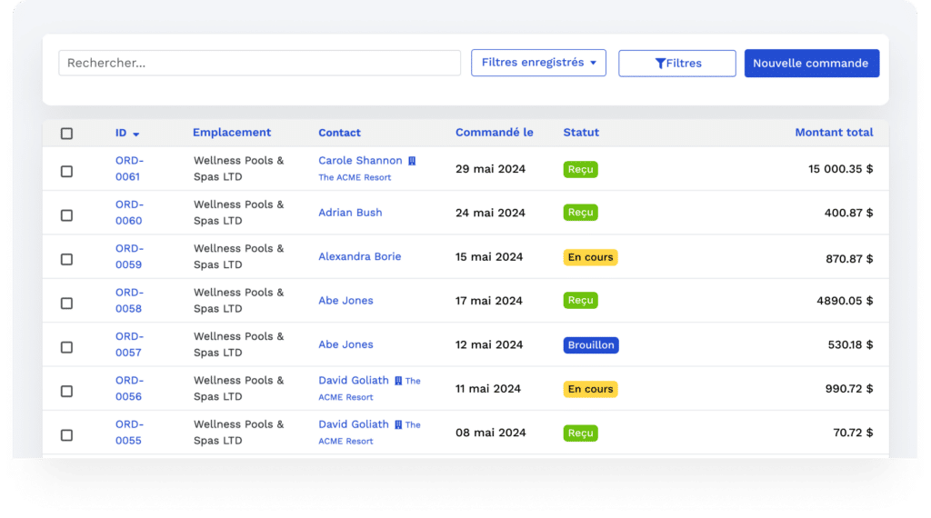 Logiciel de gestion des commandes pour commerces et entreprises ...